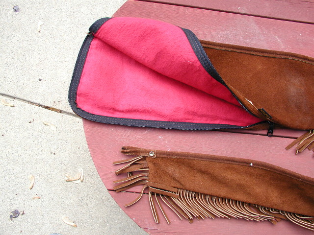 Kolpin Fringed Leather Gun Case For Sale at GunAuction.com - 5822676