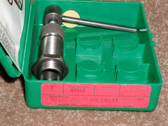 Rcbs Bullet Puller W/ 6 Collets For Sale at GunAuction.com - 5098584