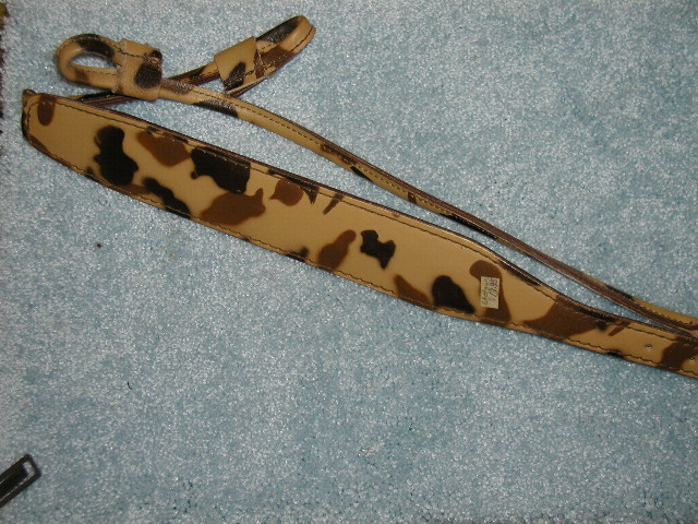 Leather Camo Shotgun Sling For Sale at GunAuction.com - 5069579