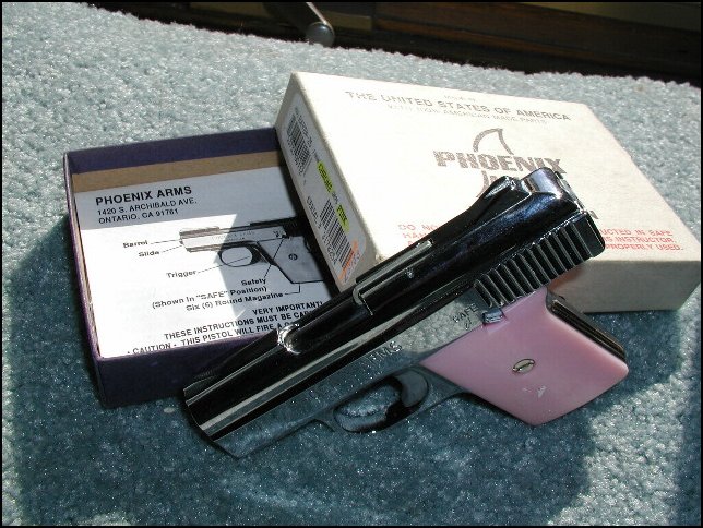 Phoenix Arms - Ontario, Ca Raven P25 - Chrome & Pink For Sale at ...