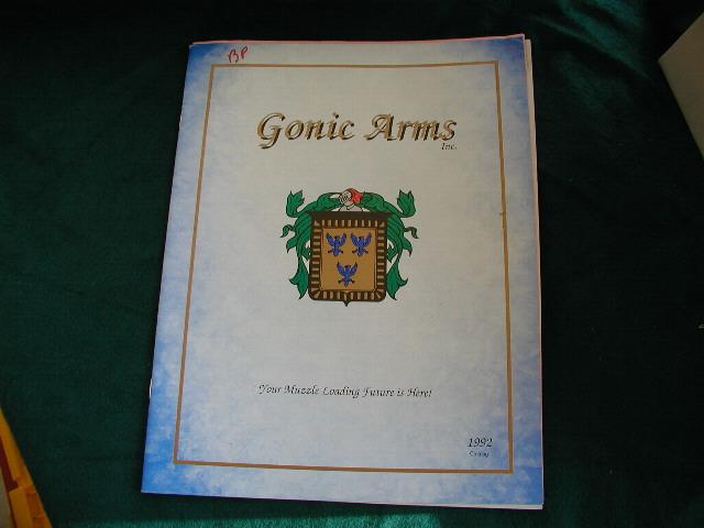 Gonic Arms Catalog 1992 For Sale at GunAuction.com - 7836572