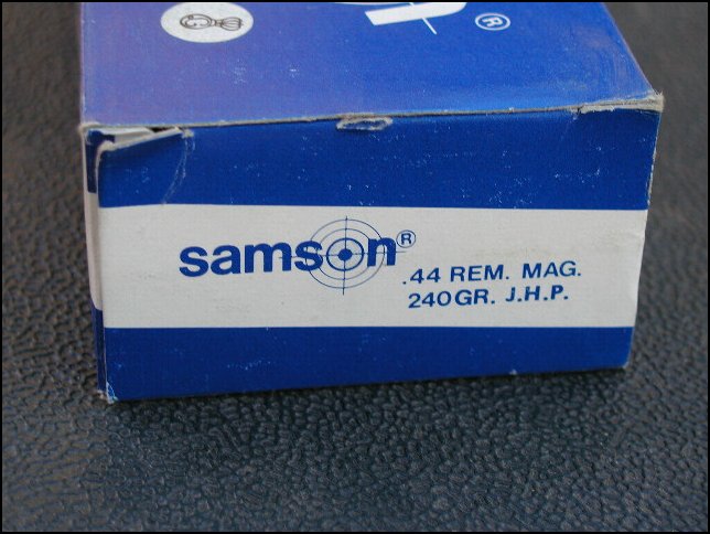 Samson 44 Mag Ammo - 50 For Sale at GunAuction.com - 8748095