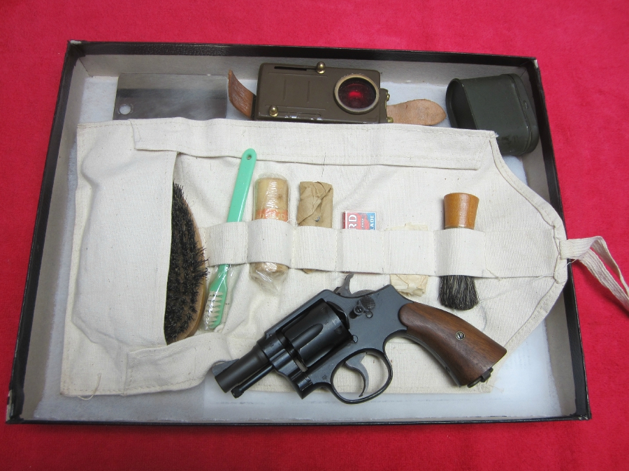Smith & Wesson S&W Victory Model W/ WWII/OSS Spy Survival Kit