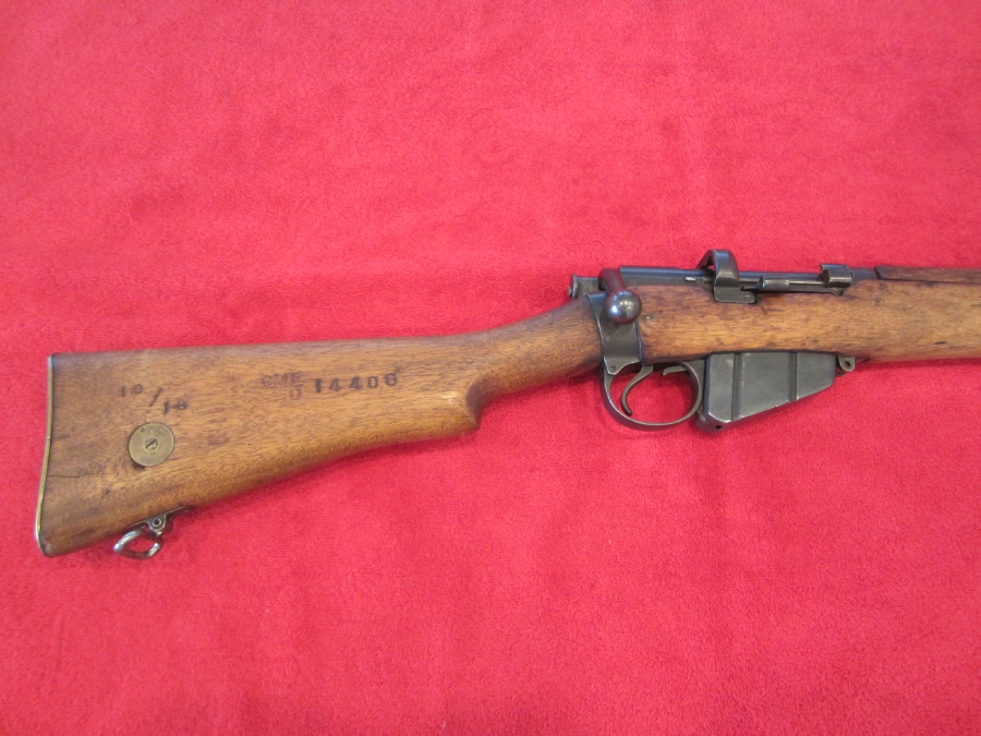 Lithgow Enfield Enfield Lithgow Smle 1916 Rifle W/ Mag Cut Off .303 ...
