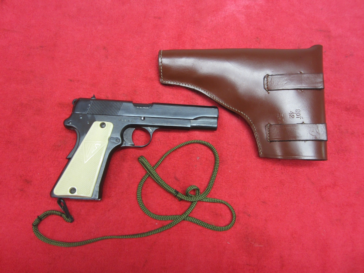Polish Wwii F.B.Radom Vis Model 35 3-Lever Pistol W/Repro Holster For ...