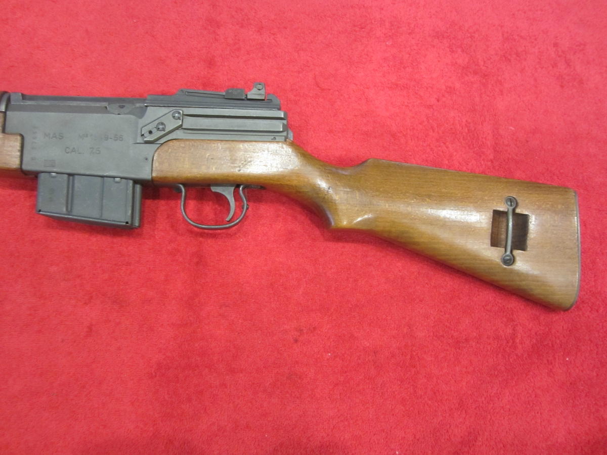 French Mas Model 49/56 Semi Auto Rifle Matching 7.5×54mm French For ...