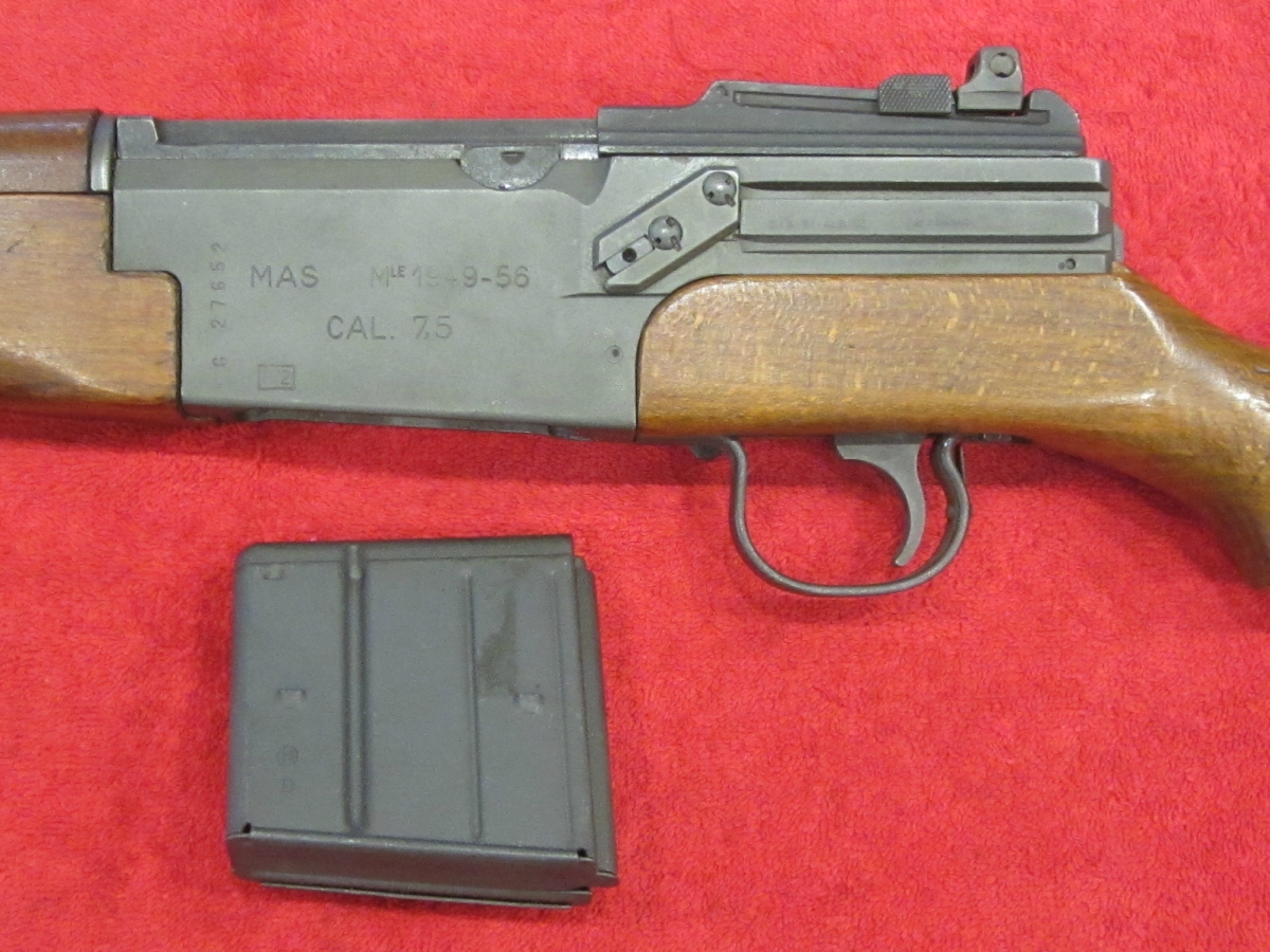 French Mas Model 49/56 Semi Auto Rifle Matching 7.5×54mm French For ...