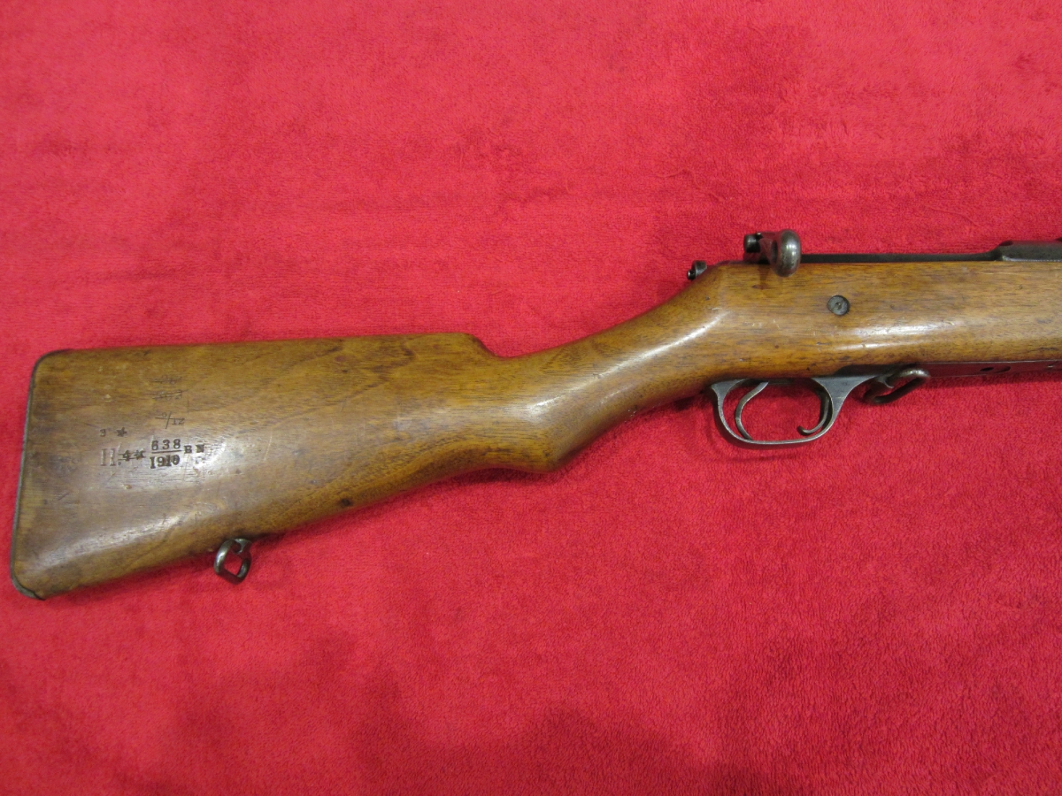 Ross Rifle Co Canadian Wwi Ross Rifle Model Mark Ii Straight Pull Bolt ...