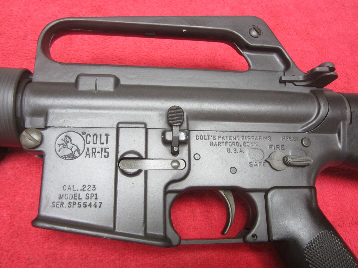 Colt Original Early Sporter Ar-15 Model Sp1 .223 Rem. For Sale at ...