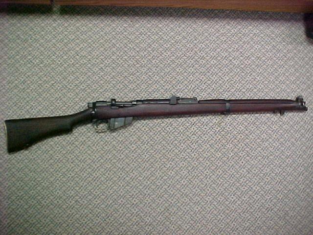 Enfield Royal Small Arms Factory Enfield British Smle Rifle W/Mag Cut ...