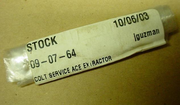 Colt Service Model Ace Extractor Nos 1911 22 Cal For Sale at GunAuction ...