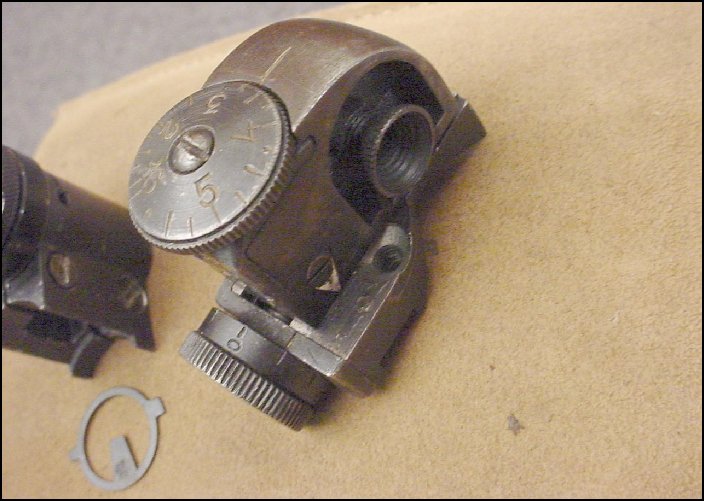 swedish mauser diopter peep sights original m96 - Picture 4