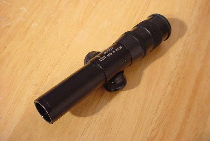 russian PU style sniper scope german post reticle - Picture 3