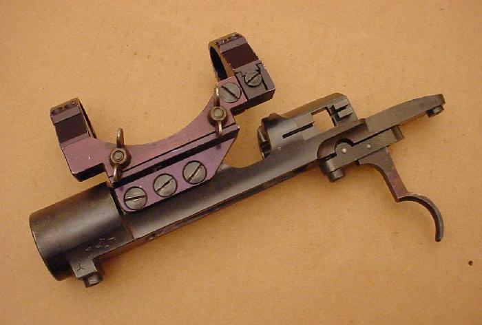 mauser k98 reciever w/ side mount scope quick rlse