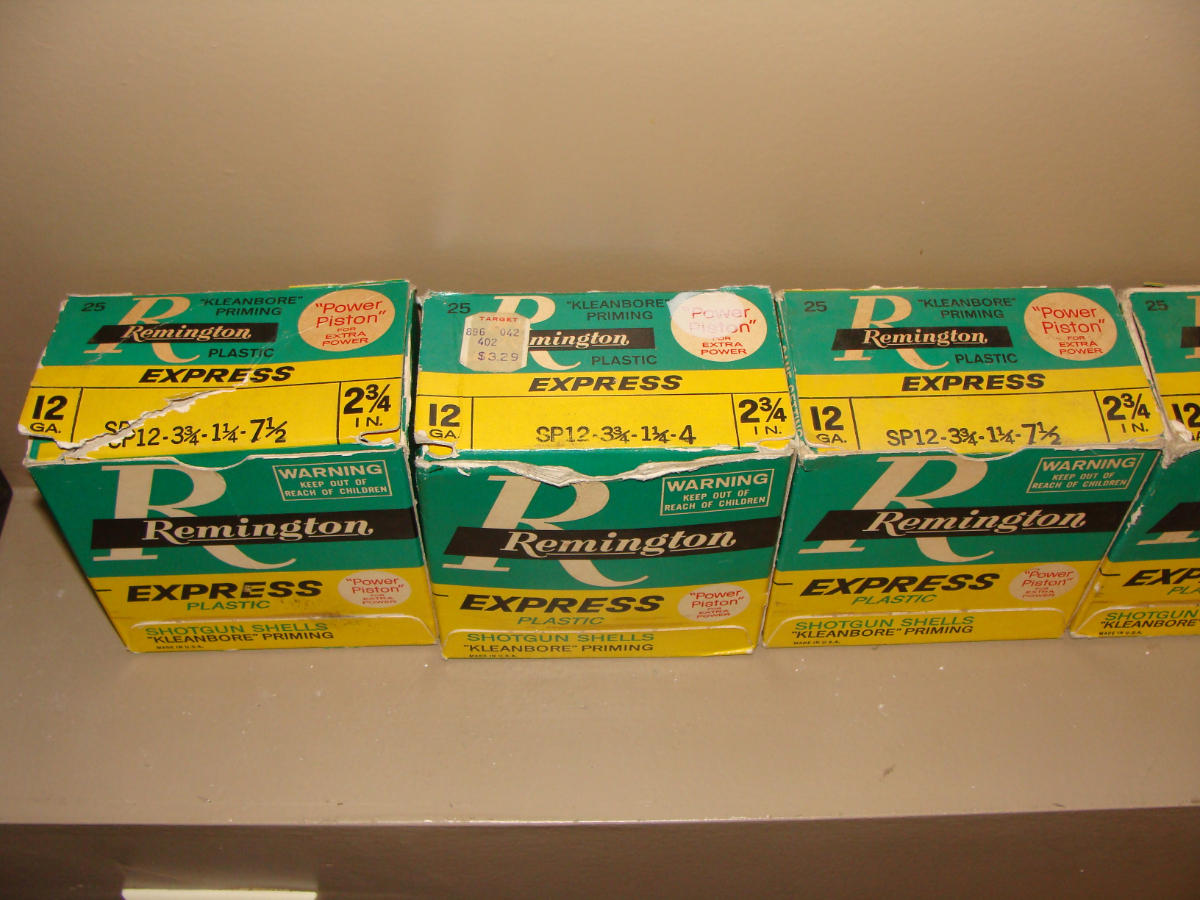 Remington Express "Power Piston" Boxes 12 Ga For Sale at GunAuction.com ...