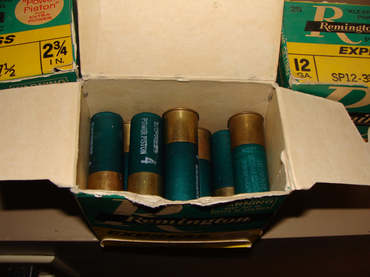 Remington Express "Power Piston" Boxes 12 Ga For Sale at GunAuction.com ...