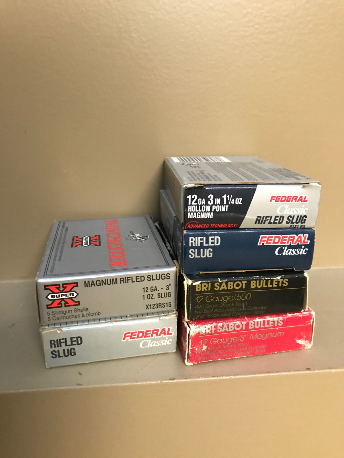 Assorted 3 Inch Slugs - 28 Rounds (Six Boxes) 12 Ga For Sale at ...