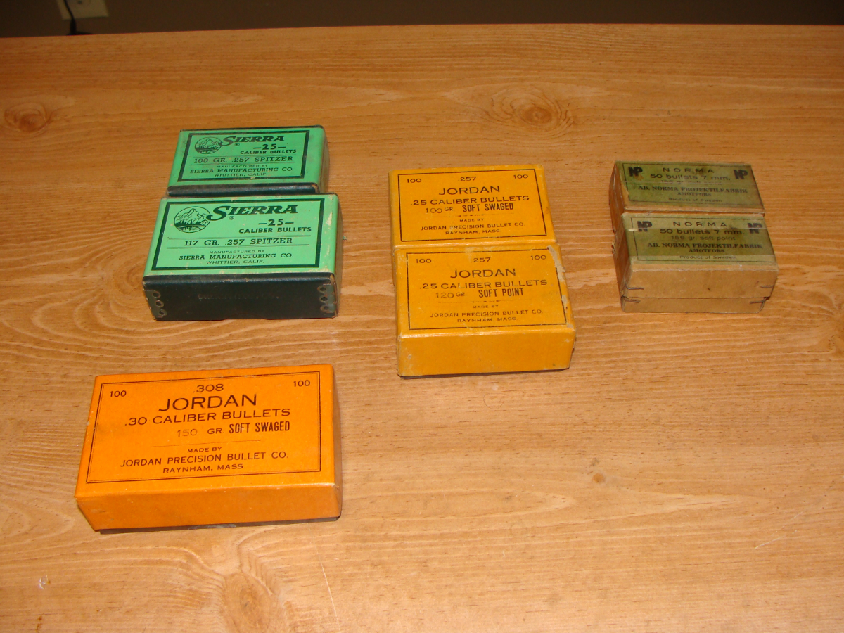 Sierra Bullets .257 spitzer / 7mm / .30 / .25 BULLET assortment ...