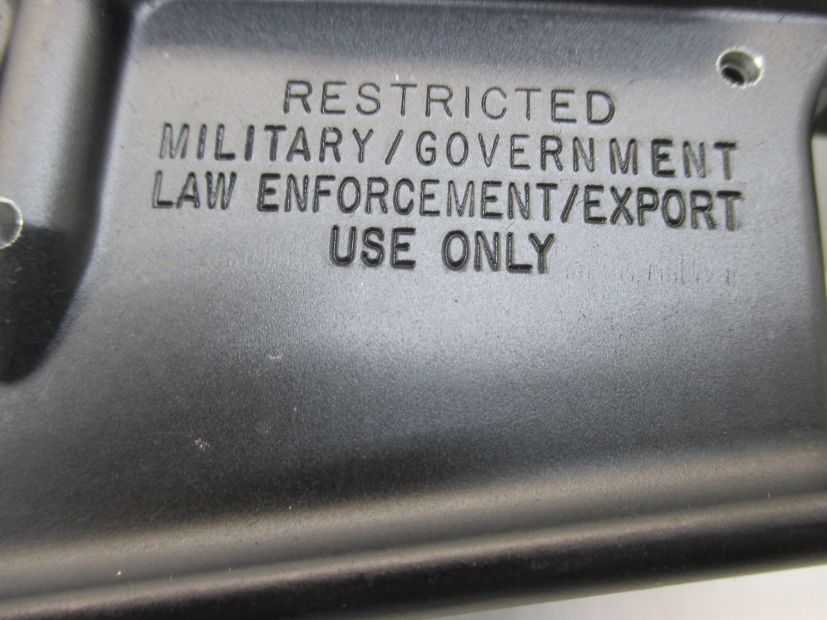 Colt Ar-15 9mm Carbine (Ar6450) Lta Prefix Military/Law Enforcement ...