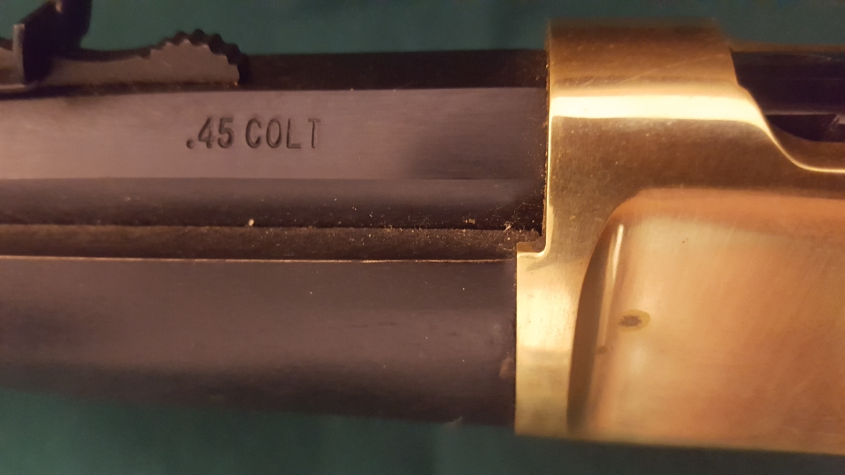 Puma Firearms Puma Mod. 92 .45 Colt Lever Gun W/ Brass Receiver .45 ...