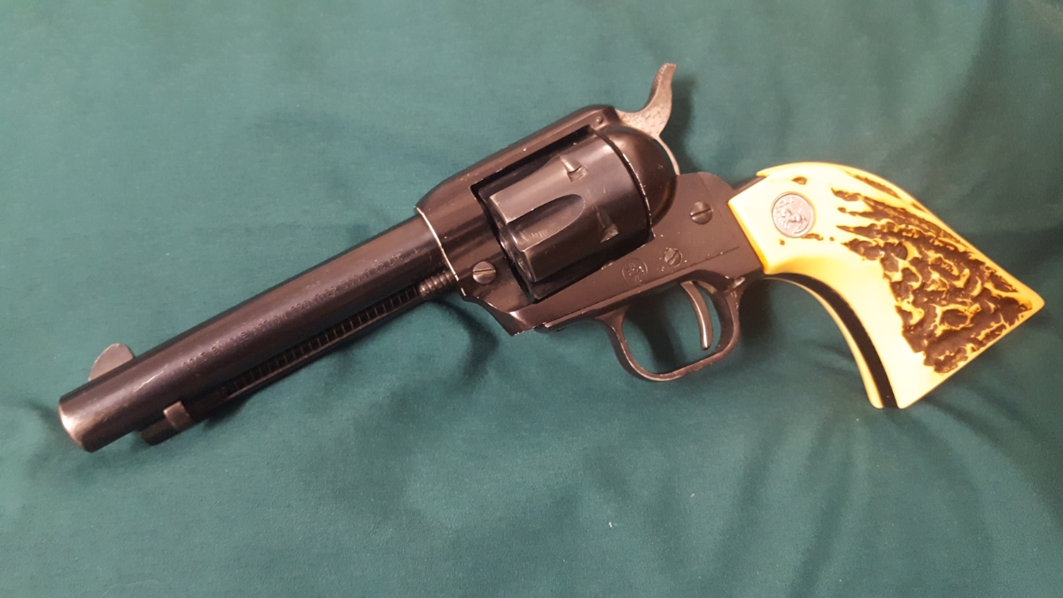 Colt Scout .22 Lr. W/ Colt Stag Grips .22 Lr For Sale at GunAuction.com ...