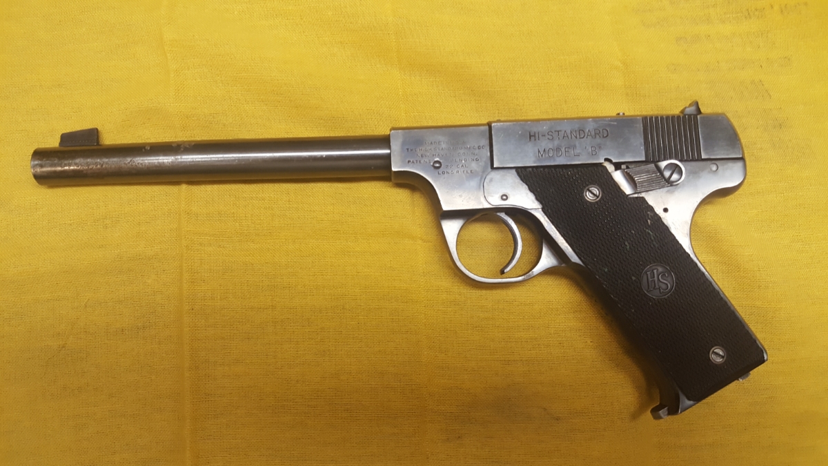 High Standard Hi-Standard Mod. B .22 Lr Target Pistol .22 Lr For Sale ...