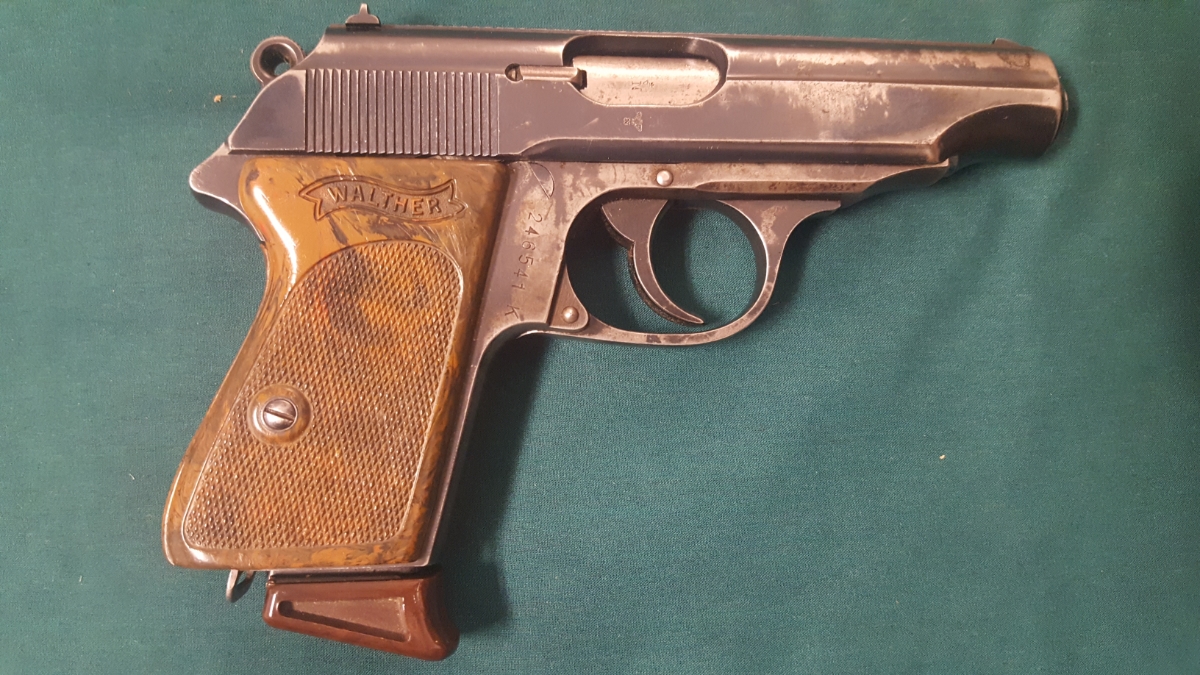 Walther Pp .32 Auto - I Believe Made In Mid 1940s .32 Auto (7.65 ...