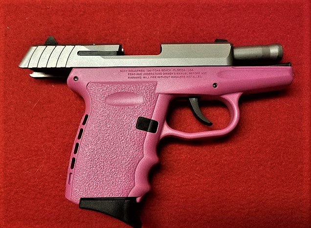 Sccy Pink Lightly Used - Excellent Condition 9mm Luger For Sale at ...