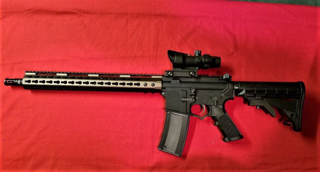 Custom Ar-15 Ruger For Sale at GunAuction.com - 15336475