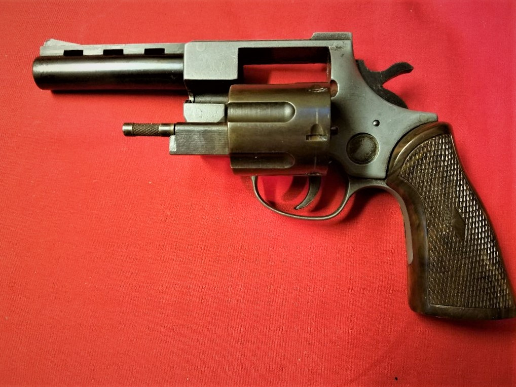 Nice Rhom Revolver With 4 Inch Ventilated Rib Barrel .38 Special For ...