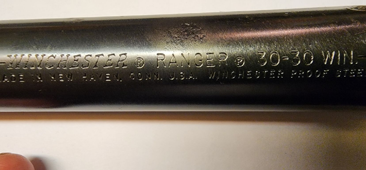 Winchester 30-30 Ranger barrel