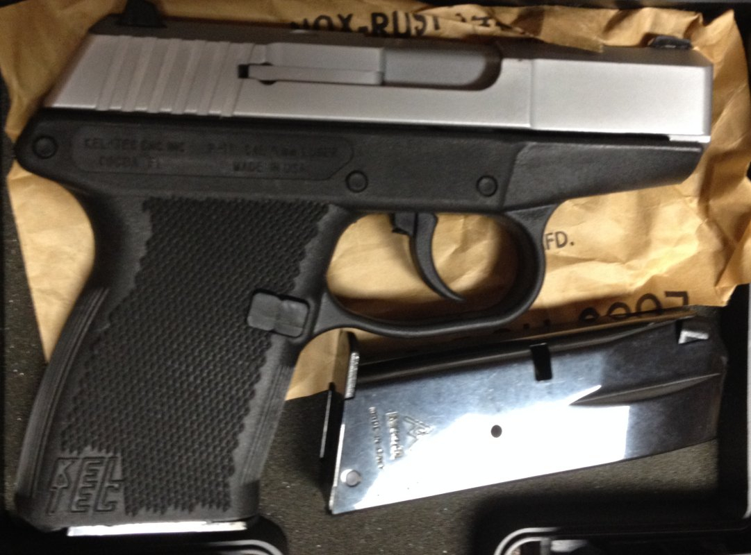 Kel-Tec Keltec P-11 P11 Dao 10+1 Polymer Two-Tone Blk/Stainless Lnib ...