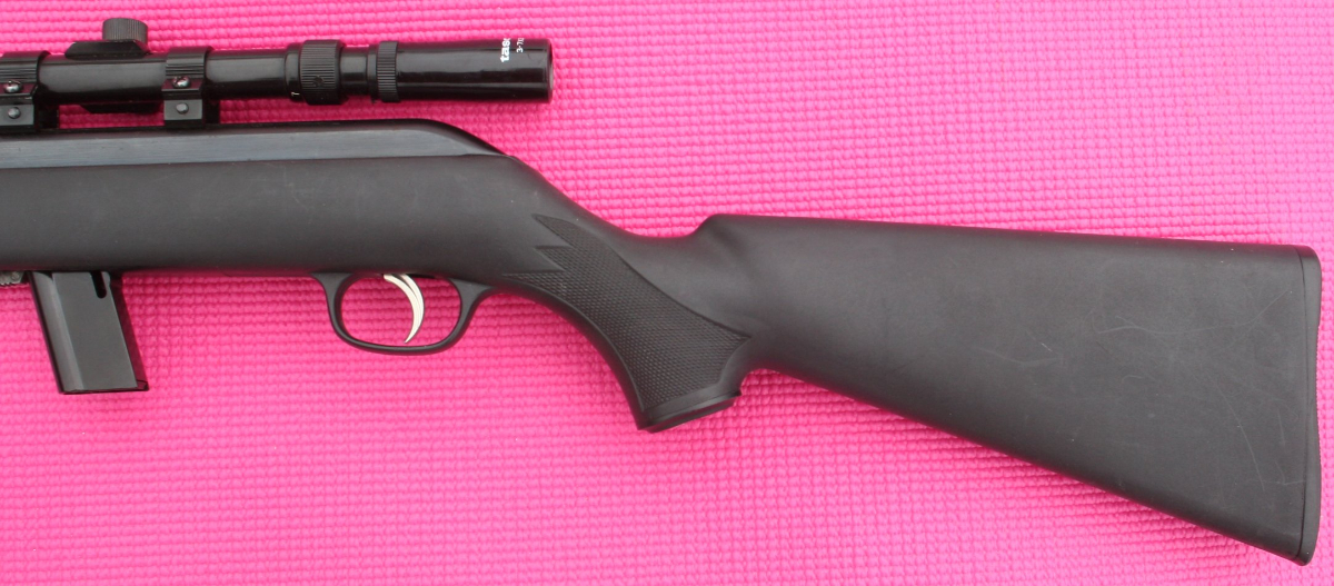 Stevens Model 62 Semi-Auto Rifle With Synthetic Stock, 3-7x22 Scope .22 ...