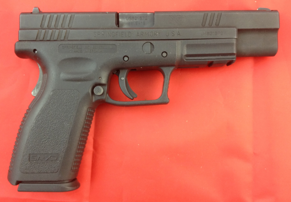 Springfield Armory Xd9 Xd-9 Tactical Semi-Auto Pistol Lnib 9mm Luger ...