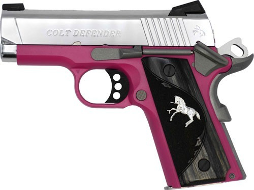 Colt Defender Compact Reduced Price 3" Barrel, Raspberry Frame, And ...