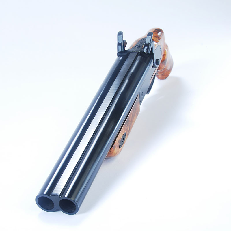 Agc Bulldog Shotgun Pistol With 11" Barrel And Medium Tone Burl Syn ...