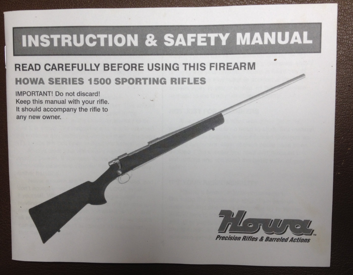 Howa 1500 Matte Heavy 20" Barrel W/Thumbhole Stock & Leupold Scope New ...