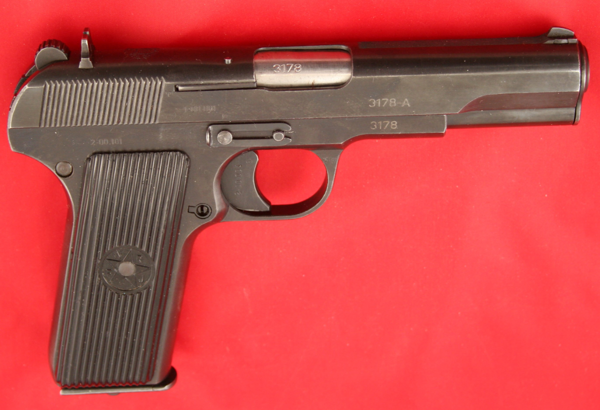 Zastava M57 In Excellent Condition With 4 1/2" Barrel C&R 7.62x25 ...