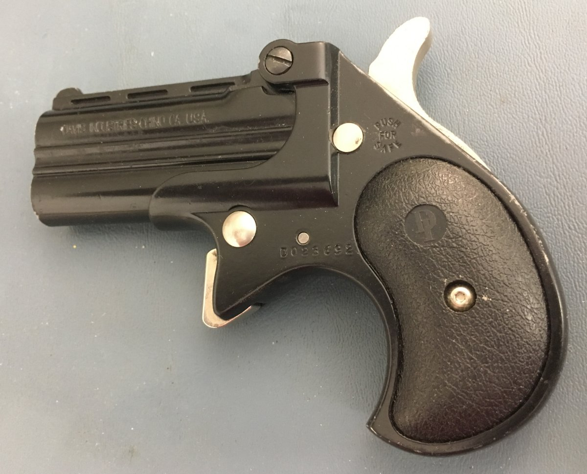 Davis Industries D38 D-38 Derringer With Holster .38 Special For Sale ...