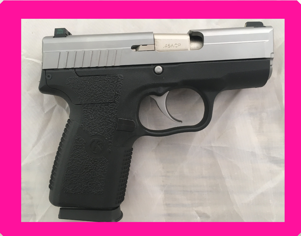 Kahr Arms Pm45 Two-Tone Compact Semi-Auto Pistol With Night Sights Mfg ...