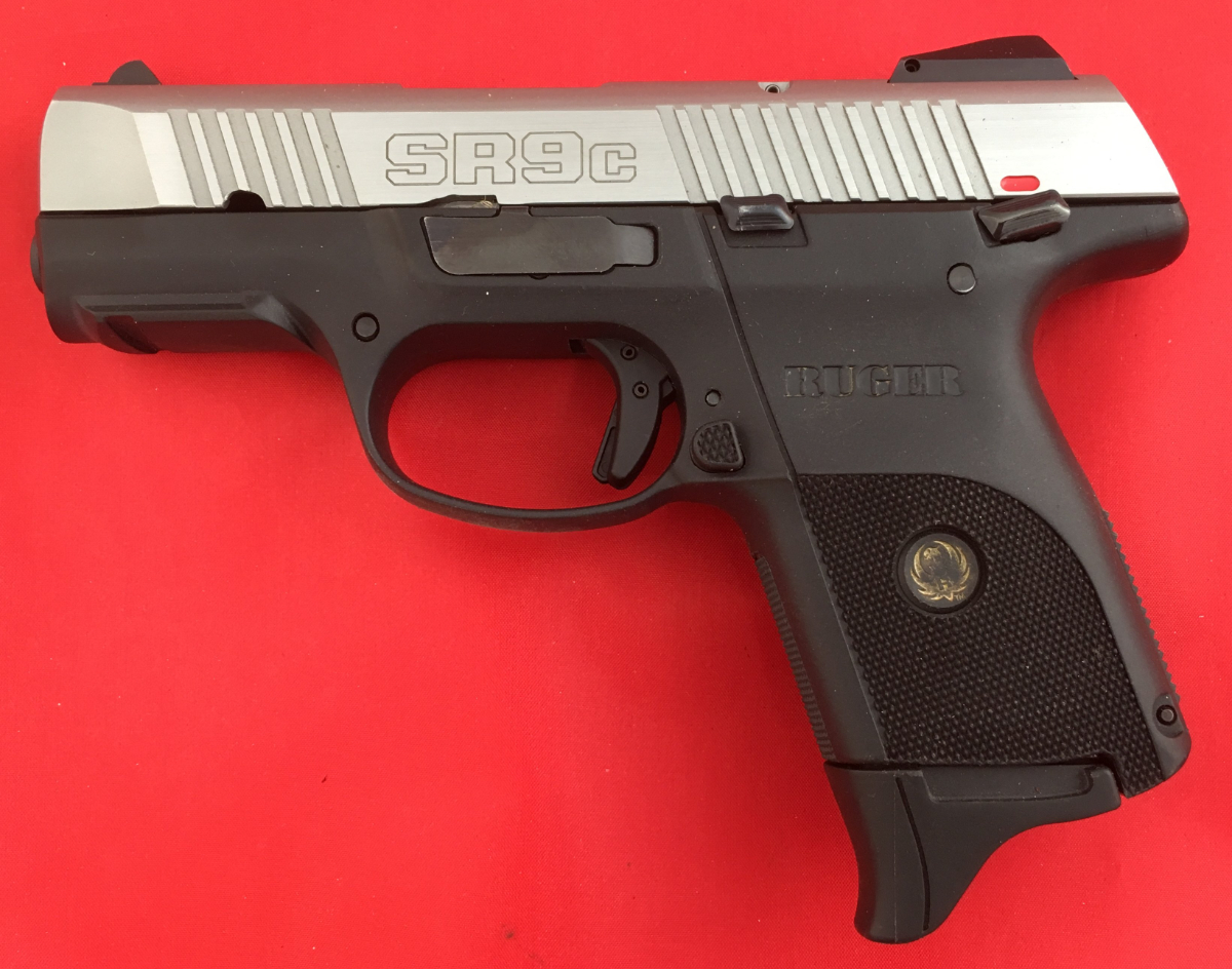 Ruger Sr9c Two-Tone Compact Semi-Auto Pistol With 10 Round Mag ...