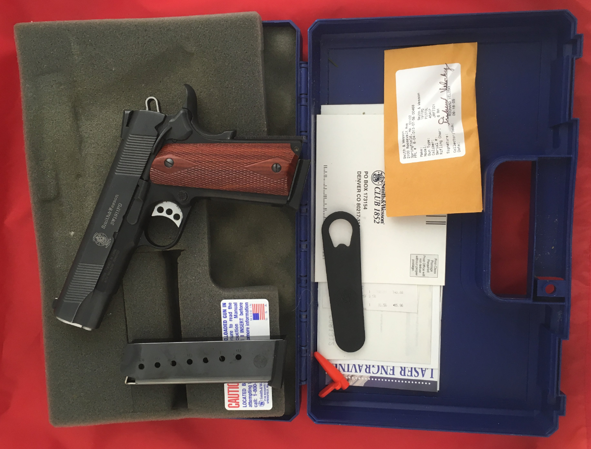Smith & Wesson Sw1911pd 1911pd 4.25" Mpn 108283 Lnib Mfg 2005 .45 Acp ...