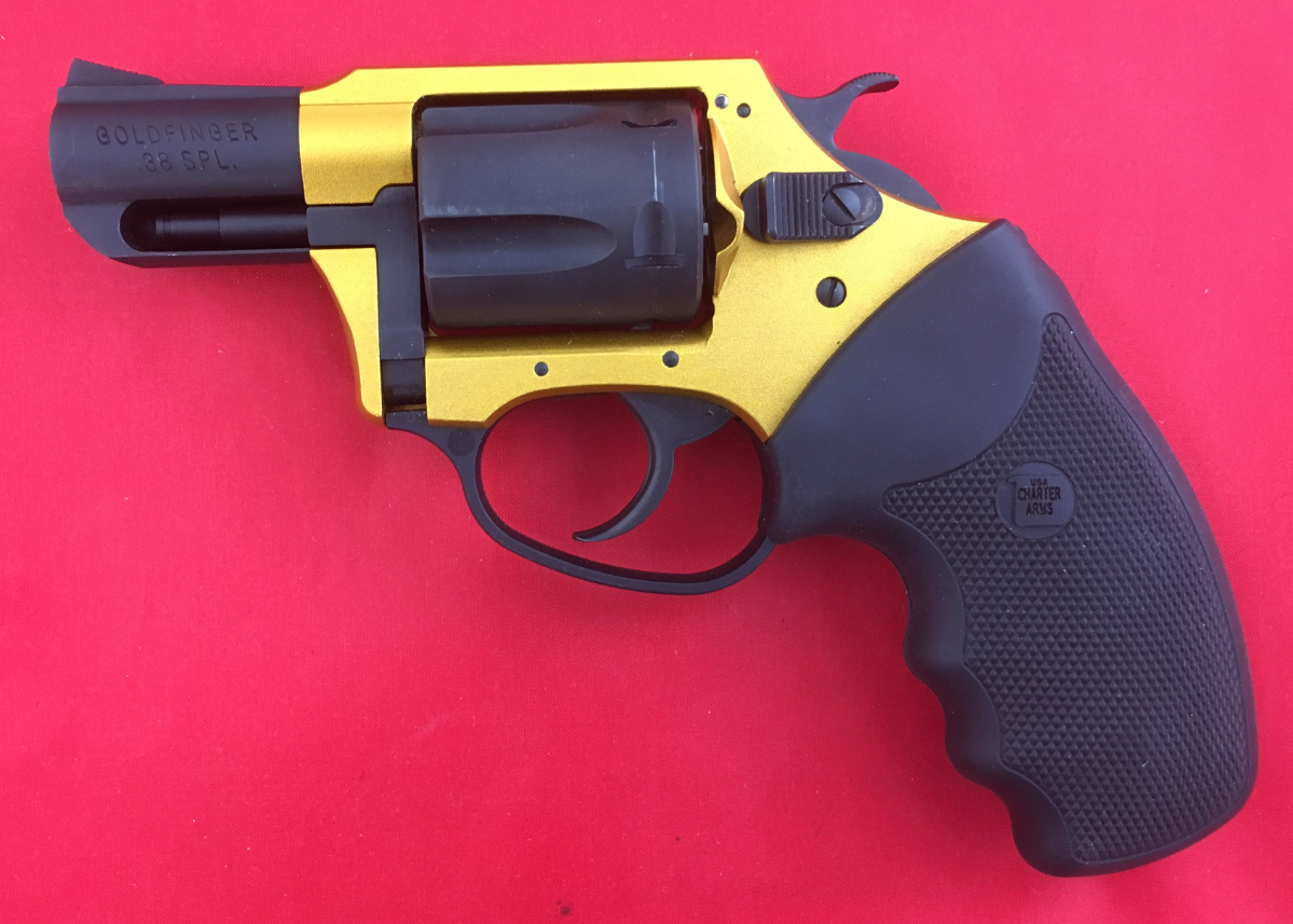 Charter Arms Undercover Lite Goldfinger Revolver 53890 .38 Special For ...