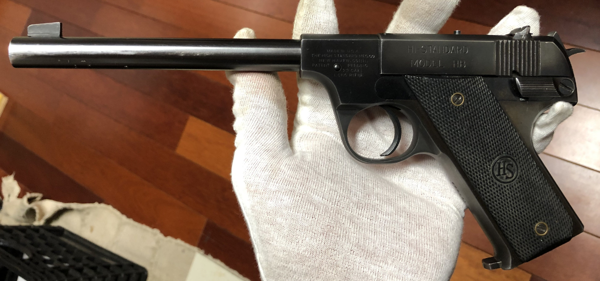 High Standard Hi Standard Model Hb Semi-Auto Pistol In Very Good ...