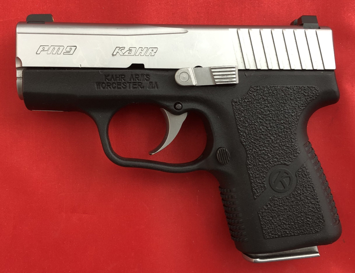 Kahr Arms Pm9 With Night Sights Two-Tone Compact Pistol Manuf P/N ...