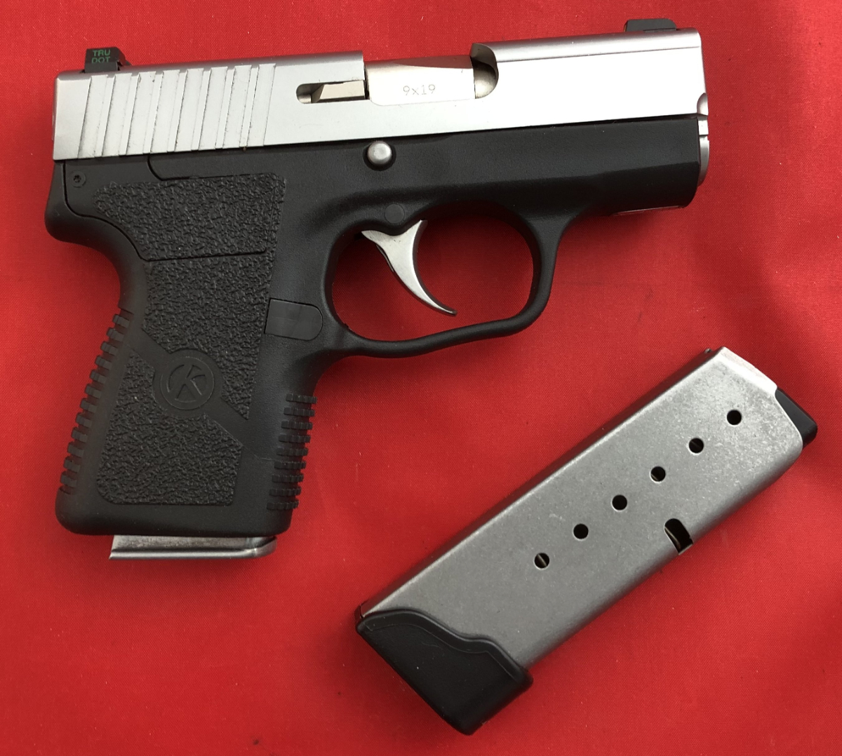 Kahr Arms Pm9 With Night Sights Two-Tone Compact Pistol Manuf P/N ...