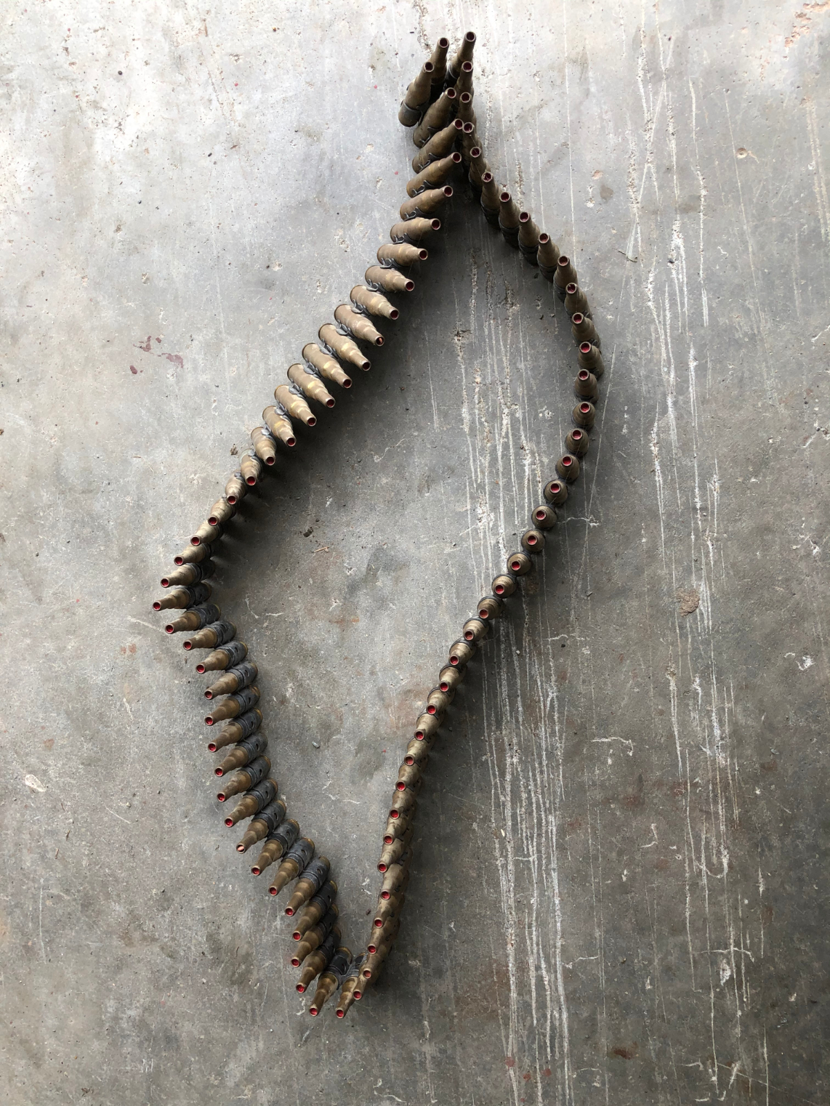 Lake City M60 Machine Gun Belt Of 80 7.62 Nato Blanks 7.62 Nato For ...