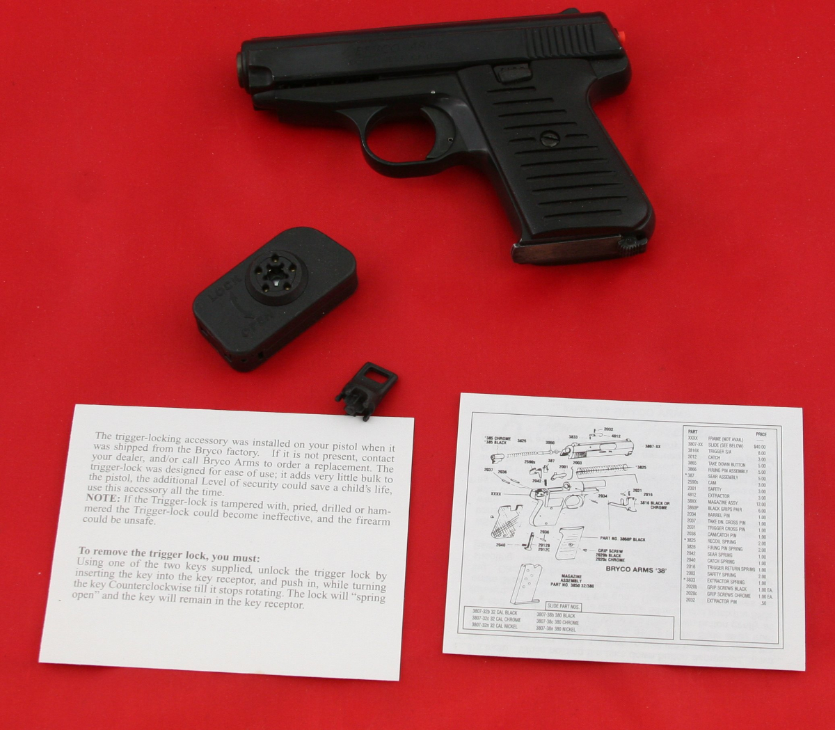 Jennings/Bryco Lnib Jennings Bryco Model 38 With 2 3/4" Barrel .380 Acp ...