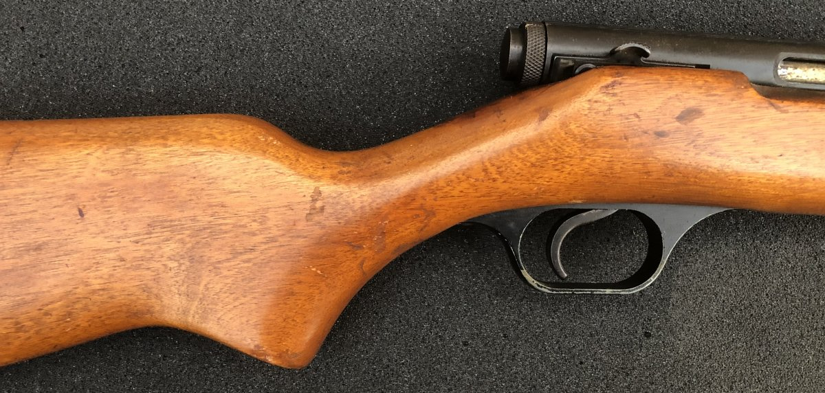 Pre-68 Savage Stevens Model 87d Semi-Auto Rifle C&R .22 Lr For Sale at ...