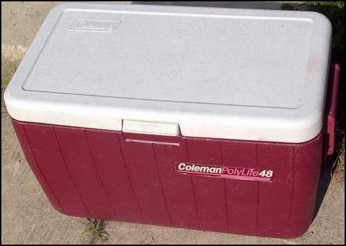 Nice Coleman Polylite 48 Cooler For Sale at GunAuction.com - 6790021
